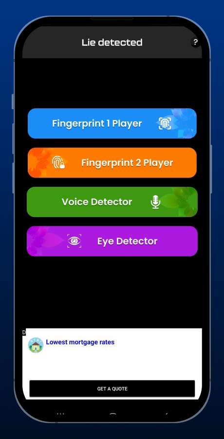 Lie Detector Simulator - Truth or Lie Detector - Fingerprint Scanner ...