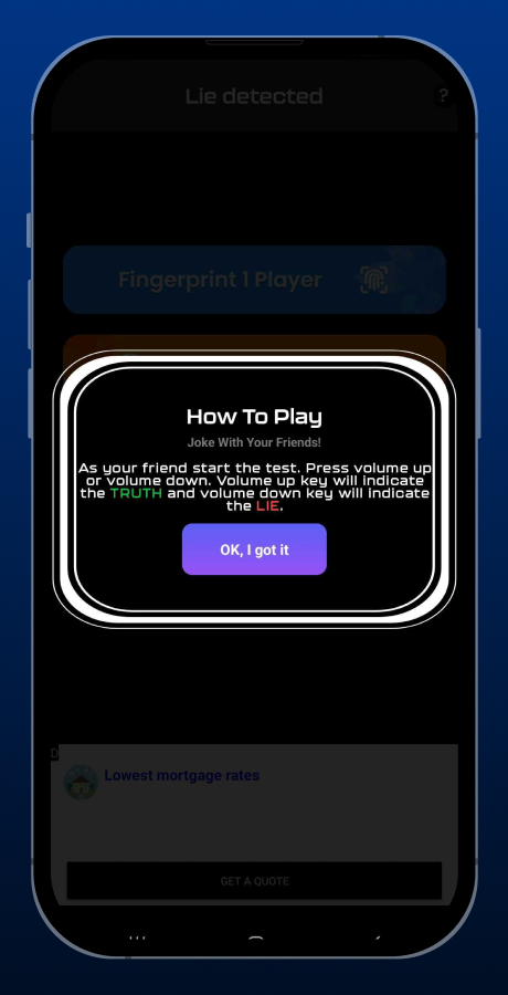 Lie Detector Simulator - Truth or Lie Detector - Fingerprint Scanner ...