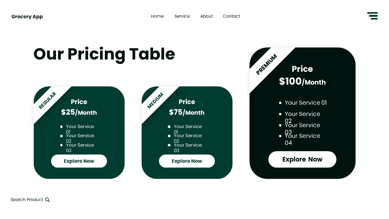 Grocery App - Mobile App Powerpoint Templates, Presentation Templates