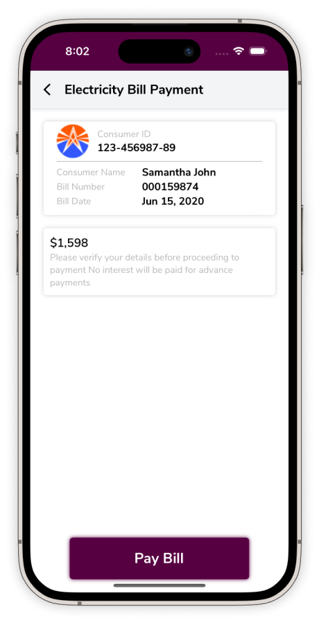 Online Recharge Ticket Booking & Bill Payment App Template in React ...