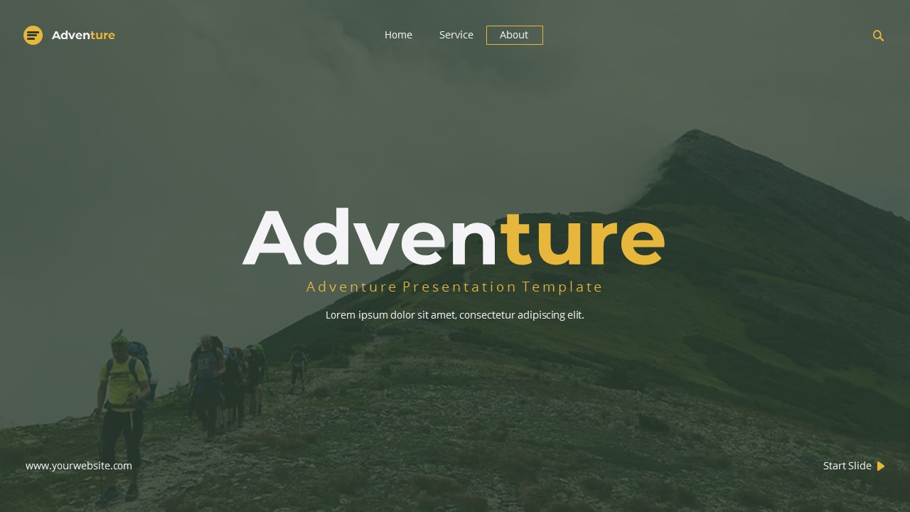 Adventure - Adventure Google Slide Templates, Presentation Templates