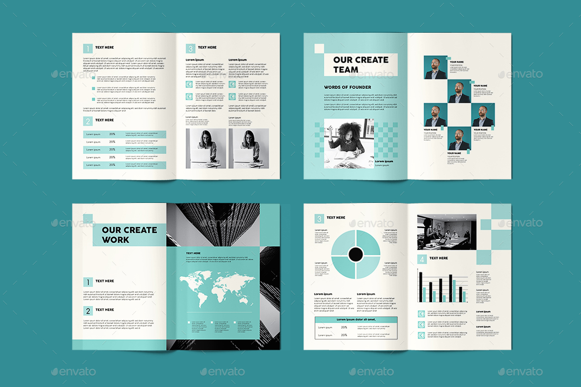 Company Profile Template, Print Templates | GraphicRiver