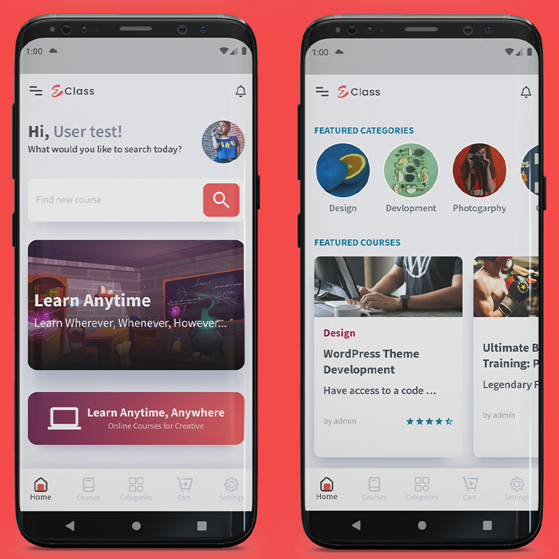 eClass LMS Mobile App - Flutter Android & iOS by media-city | CodeCanyon
