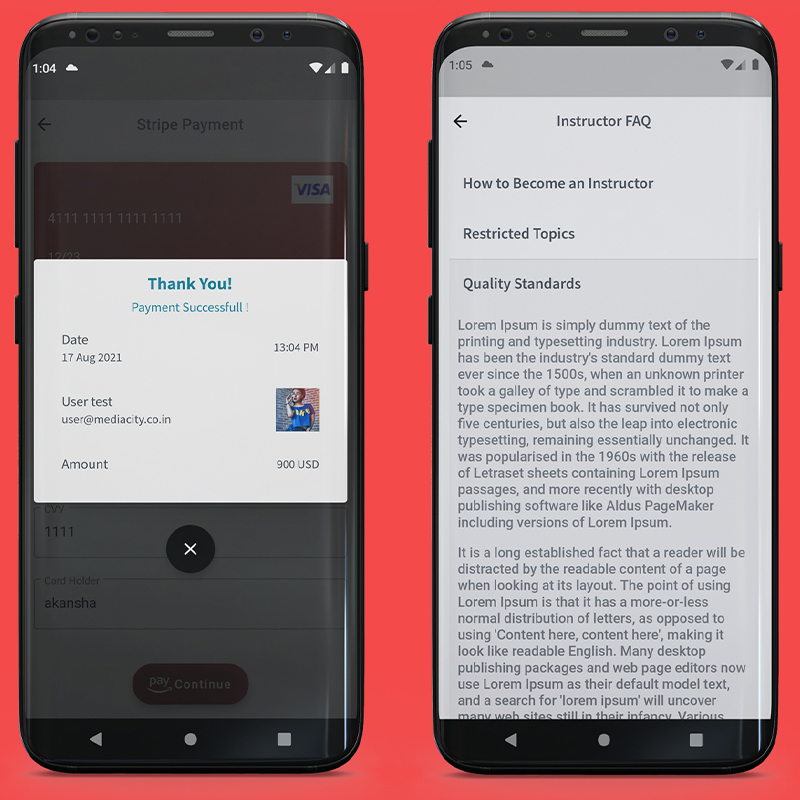 eClass LMS Mobile App - Flutter Android & iOS by media-city | CodeCanyon