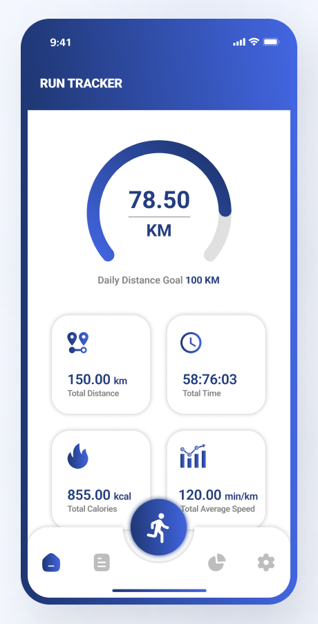 Run Tracker - Android Native App (20 Languages) by Shreyanshi_Infotech