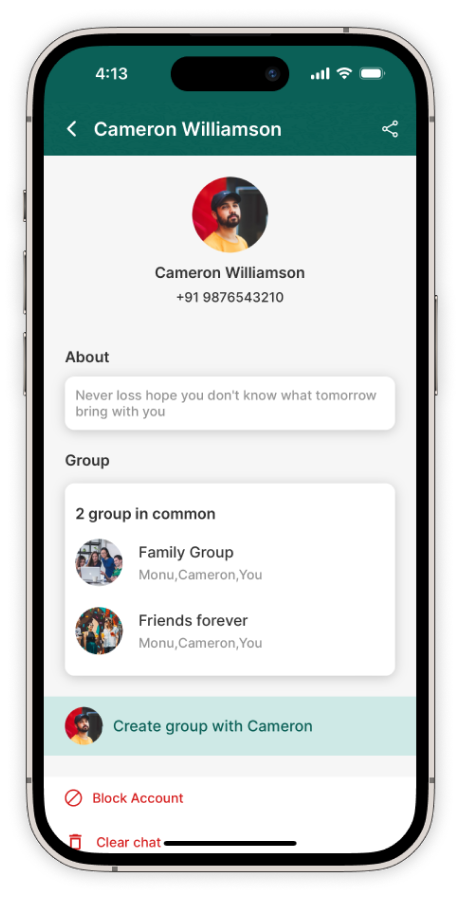WhatsApp Clone App Template in React Native | Chat & Group Chat App ...