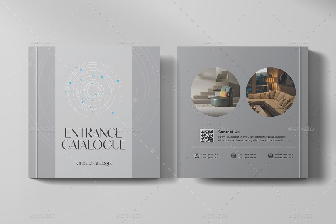 Square Product Catalogue, Print Templates | GraphicRiver