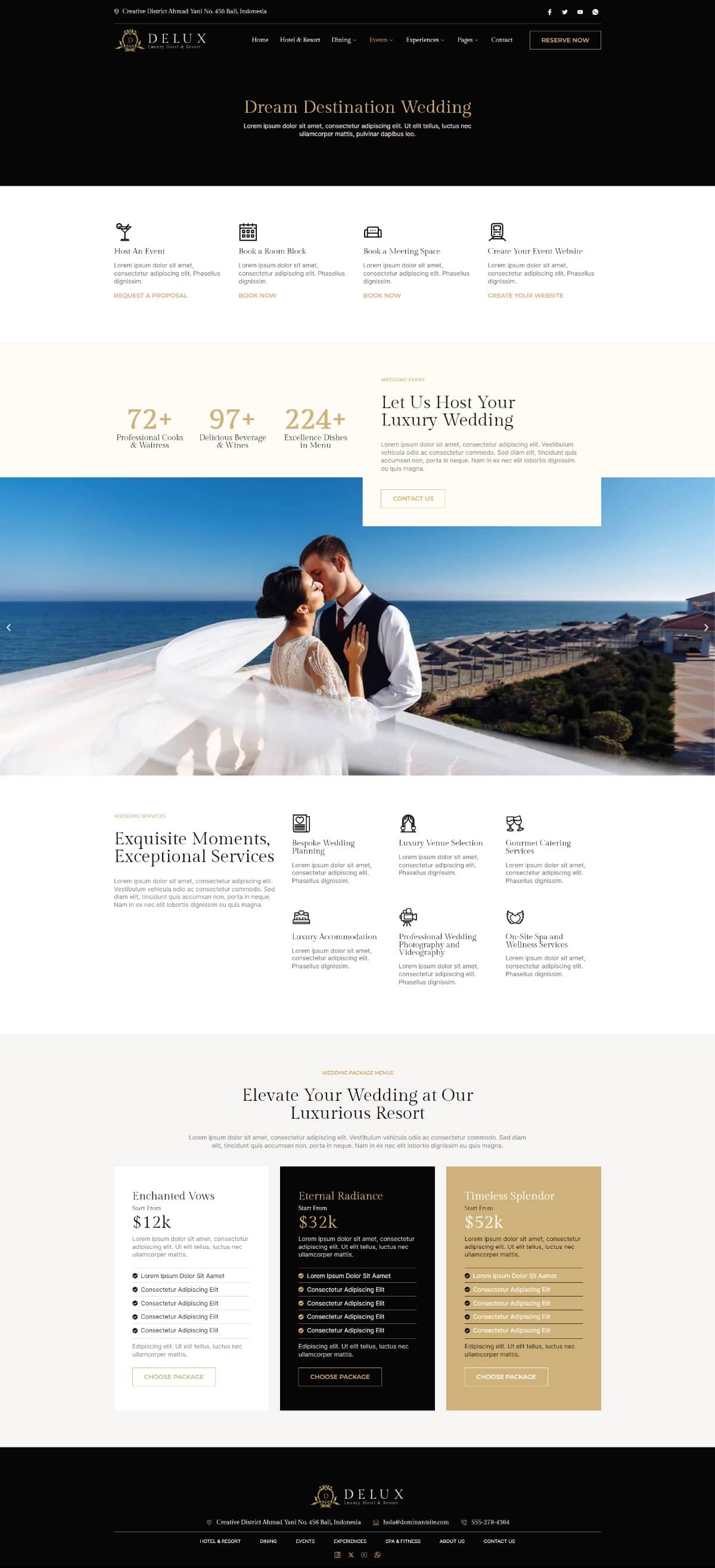 Delux - Luxury Hotel & Resort Elementor Template Kit by Dex-Theme ...