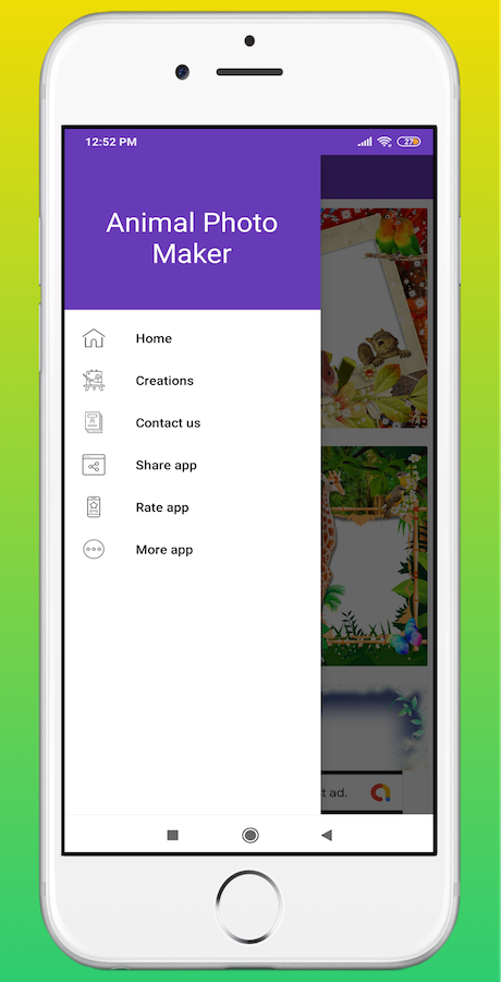 Animal Photo Frame Editor (Supported android 14 and SDK 34) by appworldking