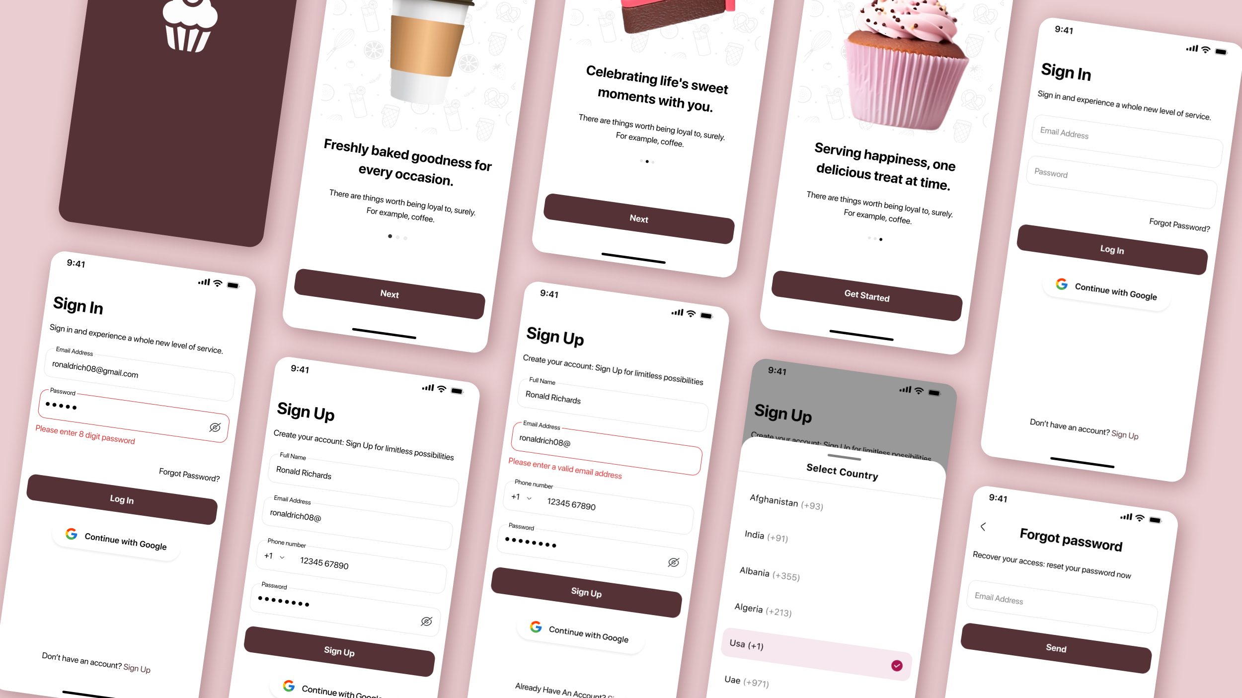 Bakery Shop App - E-commerce Store app in Flutter 3.x (Android, iOS) with WooCommerce Full App ...