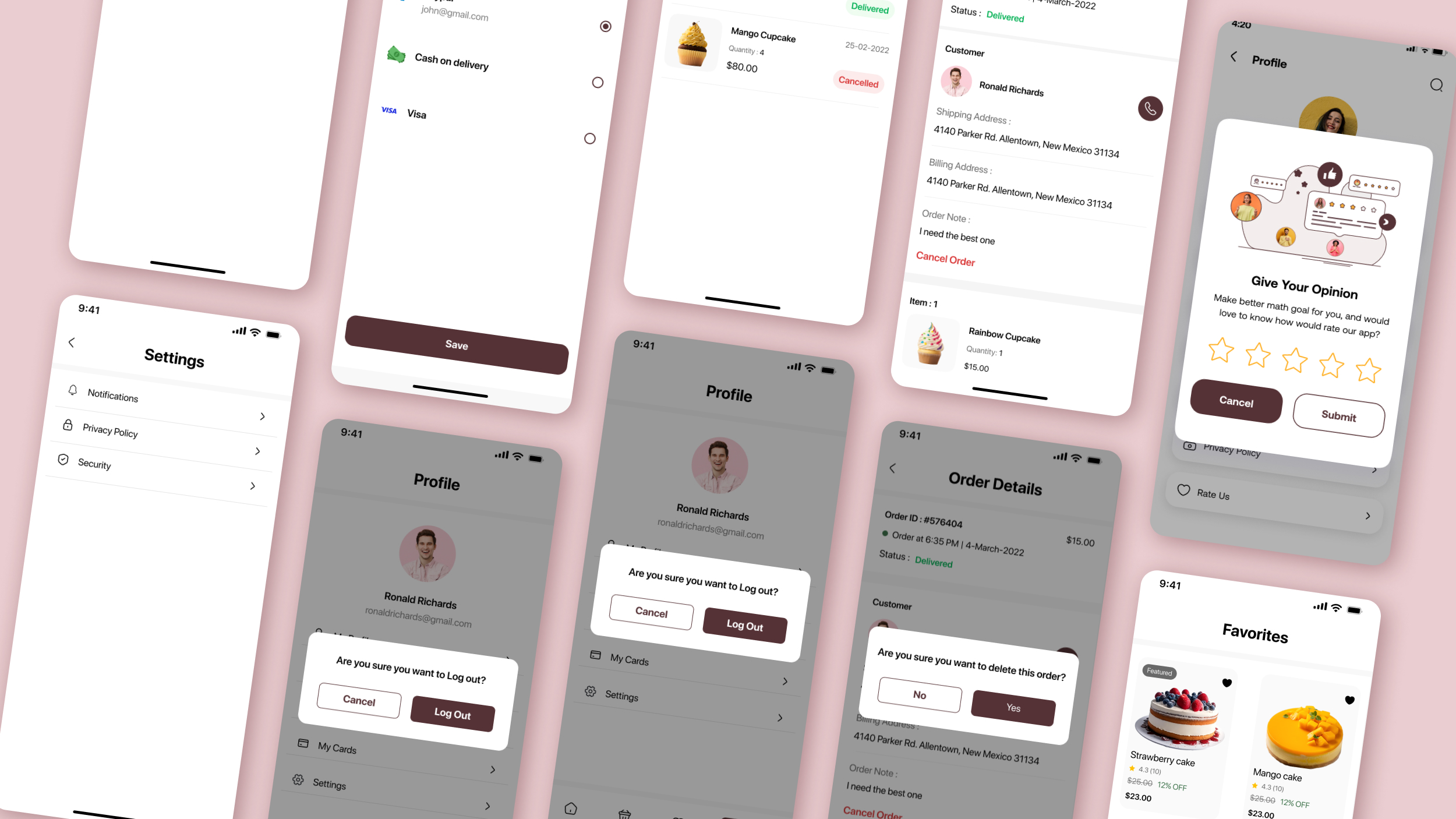Bakery Shop App - E-commerce Store app in Flutter 3.x (Android, iOS) with WooCommerce Full App ...
