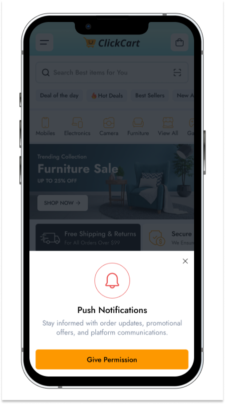 AmazMart - React Native CLI eCommerce Mobile App Template by IndianCoder