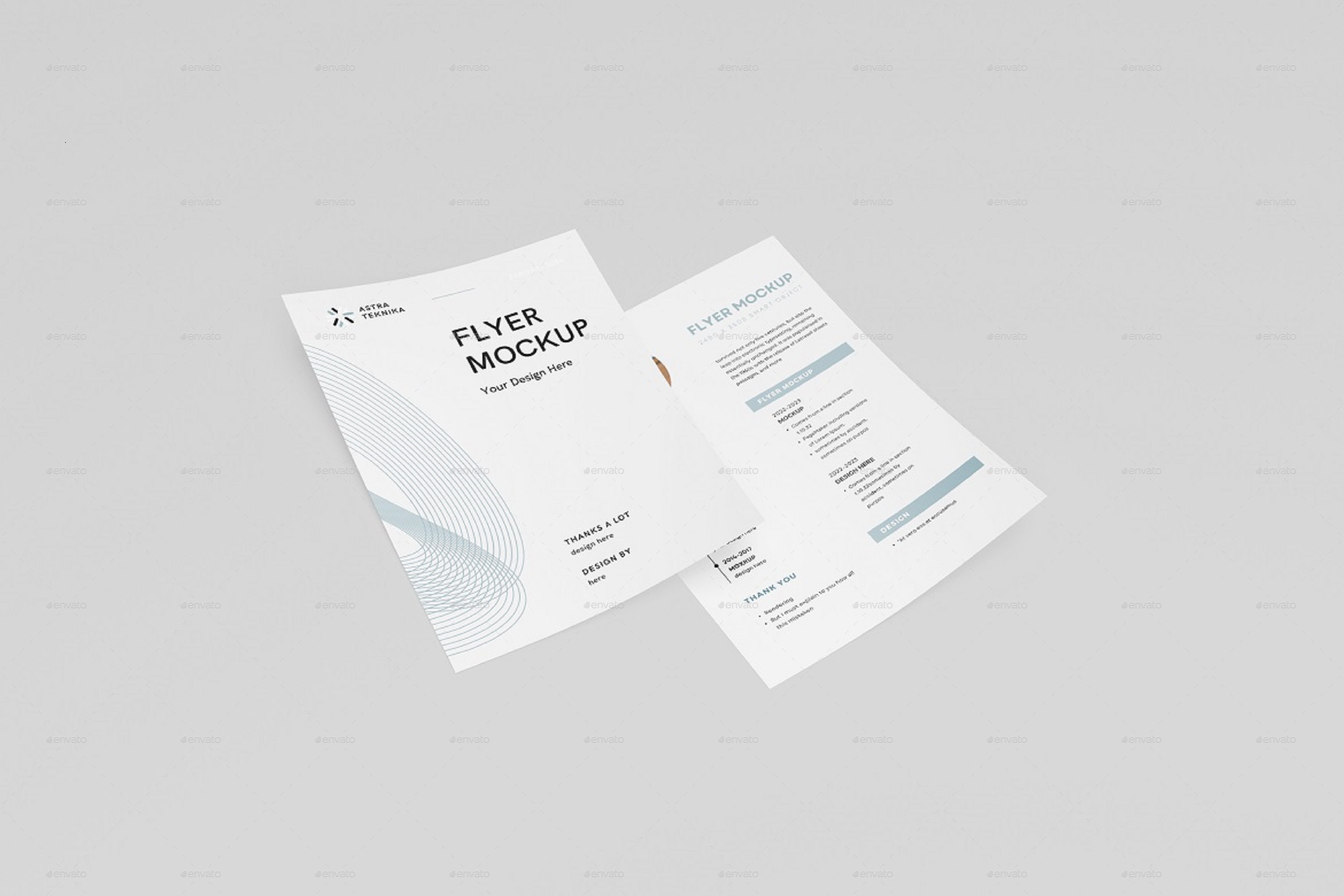 A4 Flayer Mockup, Graphics | GraphicRiver