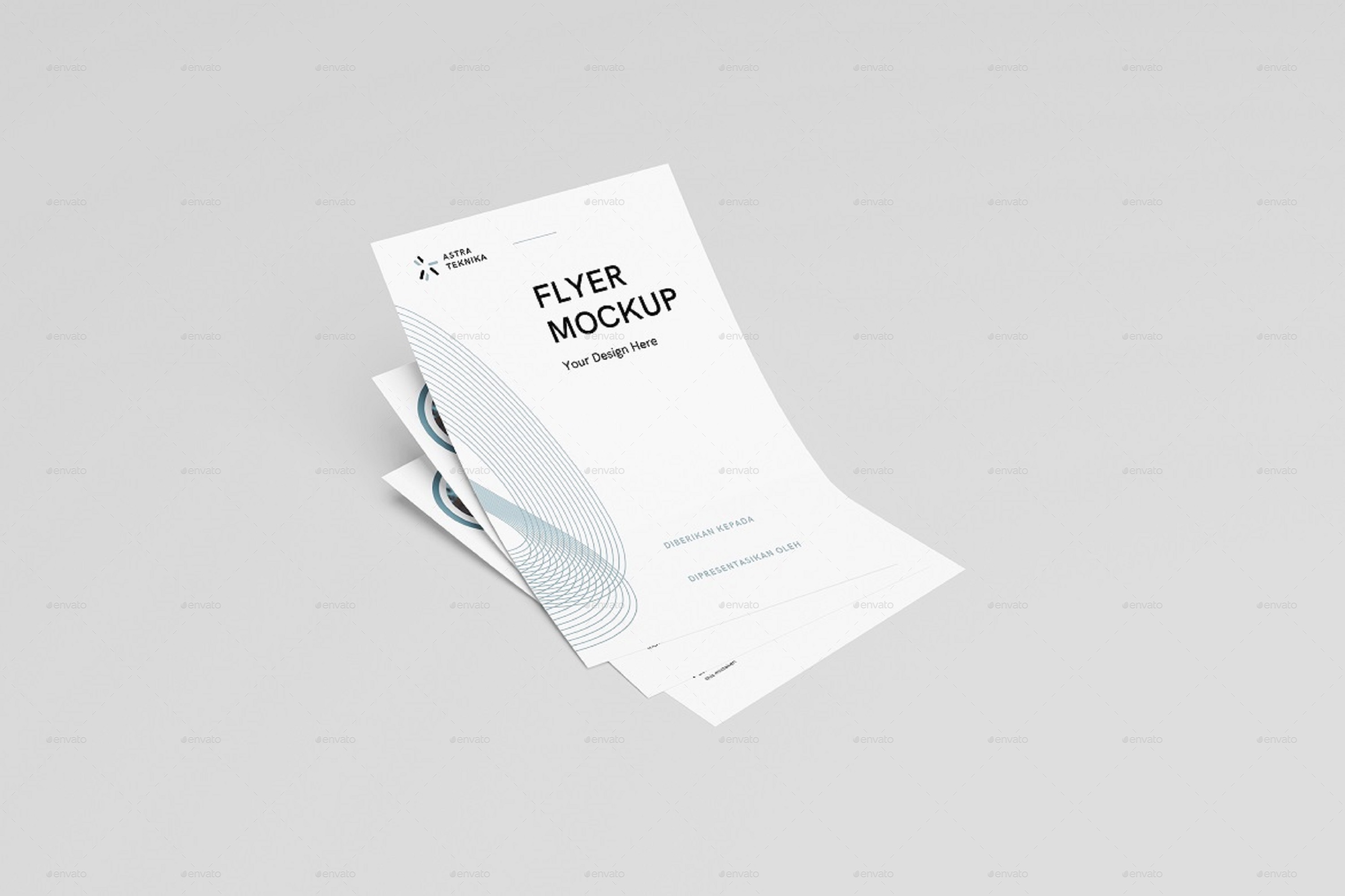 A4 Flayer Mockup, Graphics | GraphicRiver