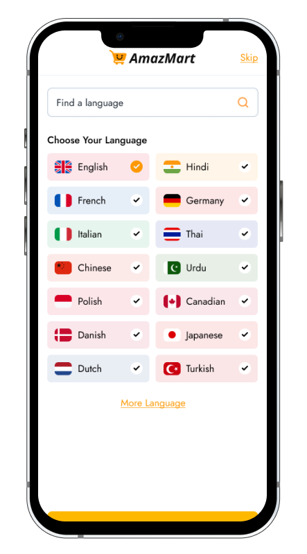 AmazMart - React Native Expo eCommerce Mobile App Template by IndianCoder