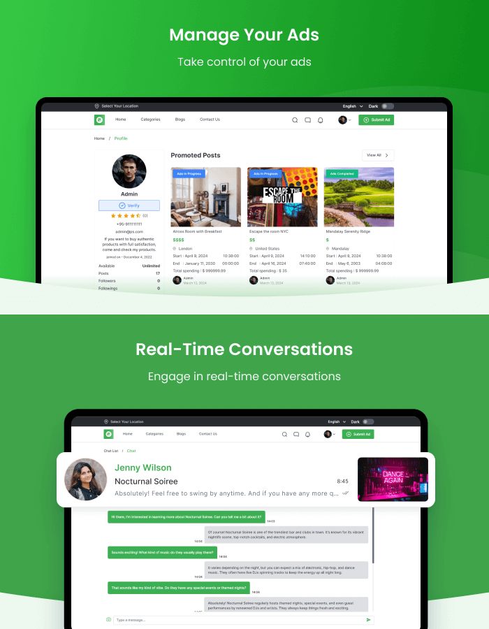 City Guide : Complete Directory Listing Platform (Frontend, Mobile App with Admin Panel)1.2.8 by ...