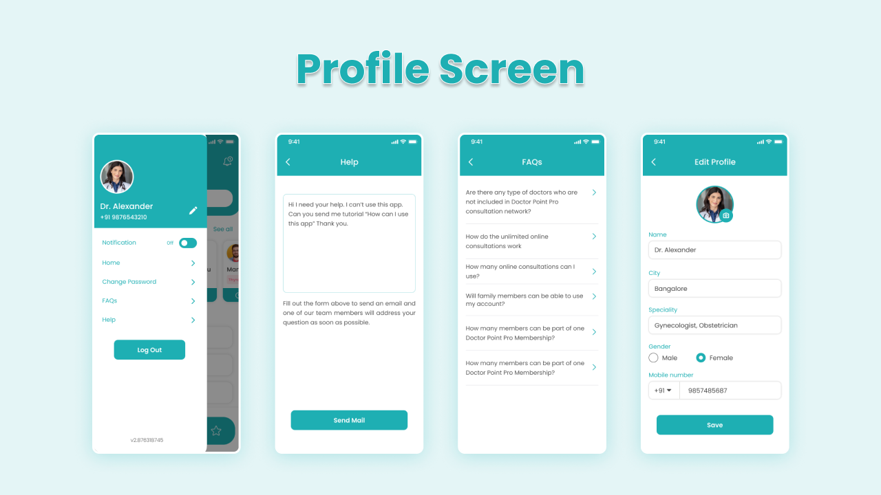 PatientManagement - React Native CLI template | Doctor App For Manage Patients | Android / iOS ...