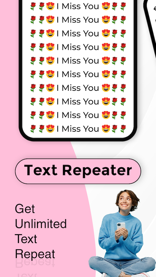 Text Repeater- Repeat Text 10K | IOS | Swift | UIKIT | ADMob by Sourcecodemaster