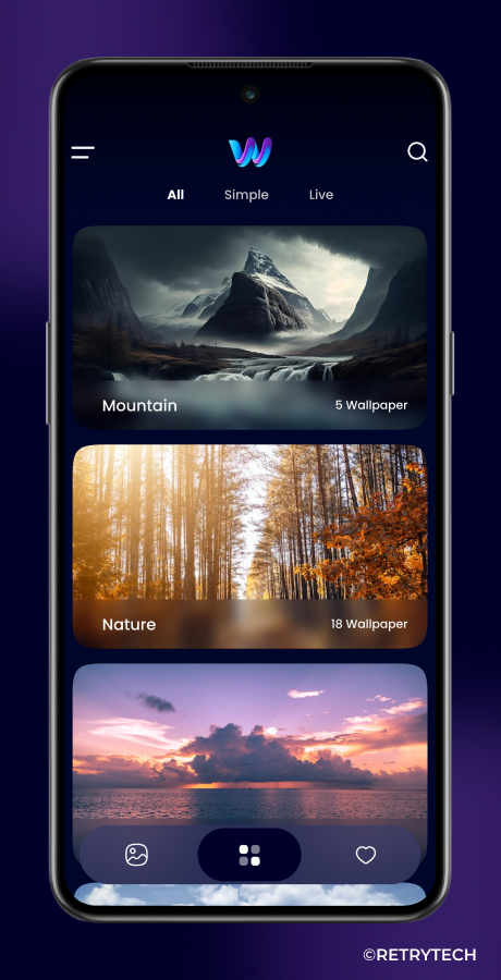 Sphere : Live Wallpaper App | Android Wallpaper app with admin panel ...