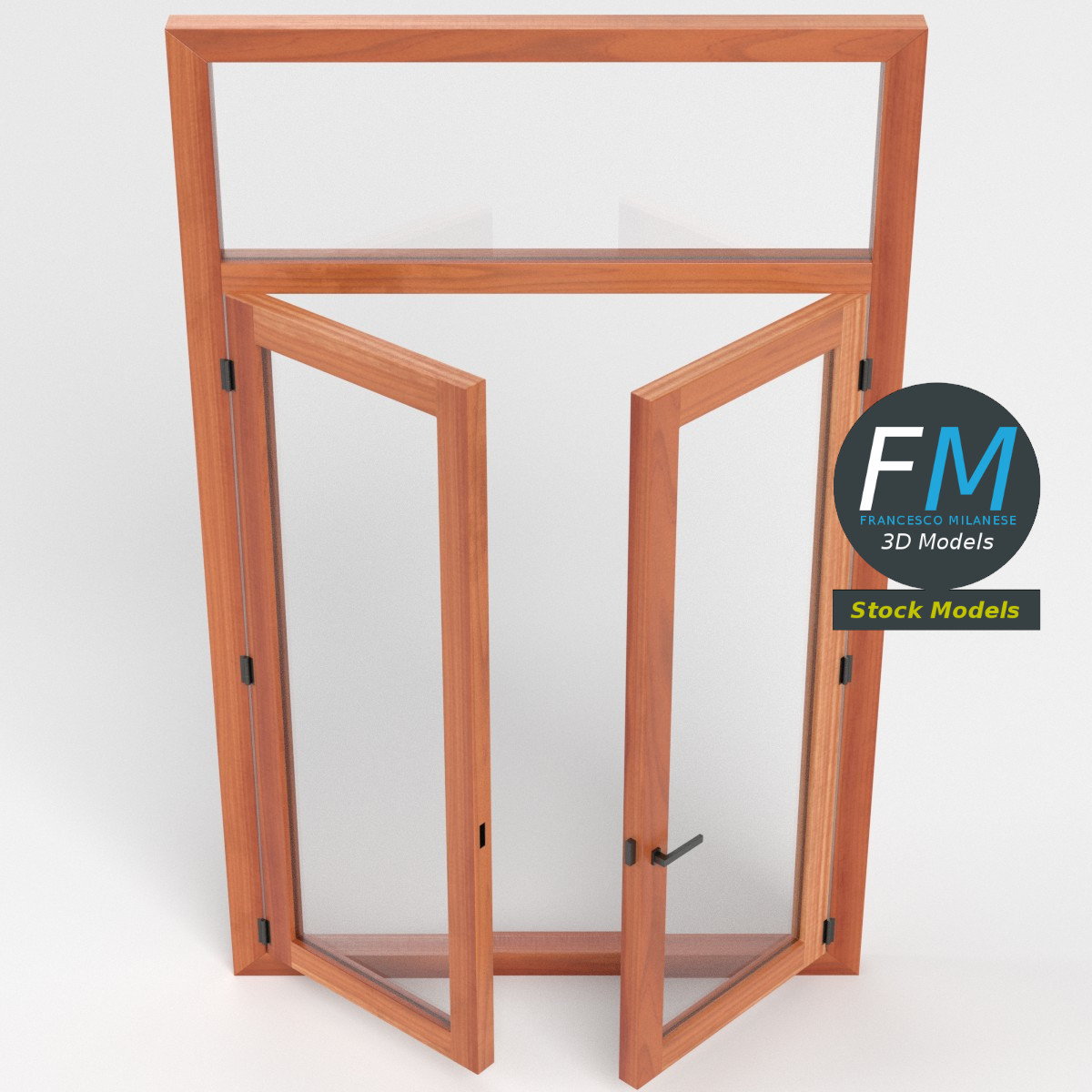 Double window with transom by FrancescoMilanese85 | 3DOcean