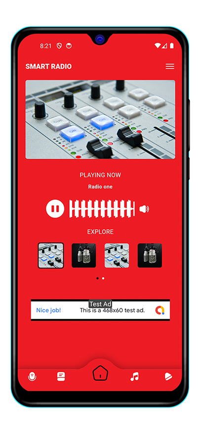 Single/Multiple Radio Stations | Smart Radio | Full Application by memedatech