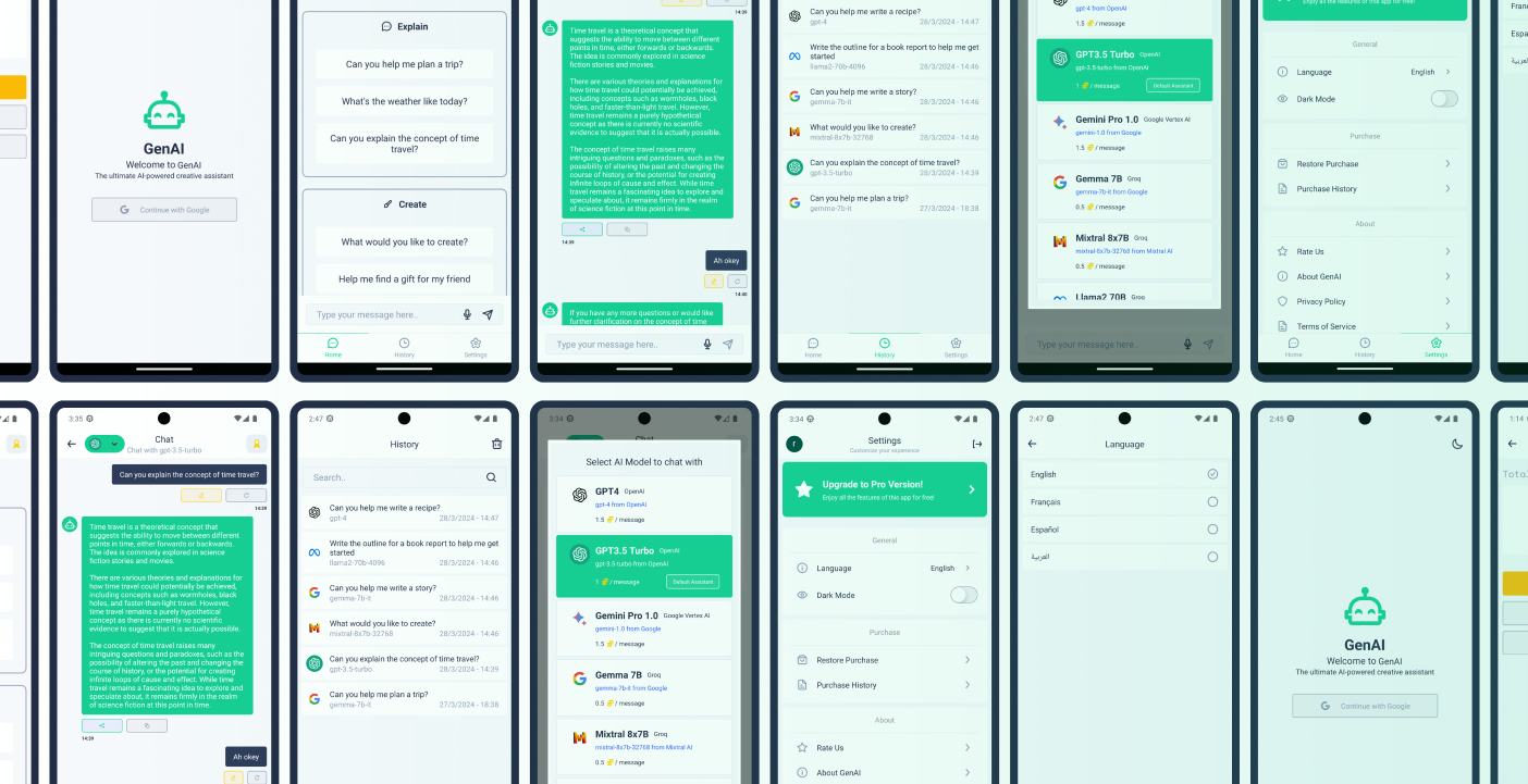 GenAI v2.0 | Ultimate generative AI Application (iOS & Android) by ...