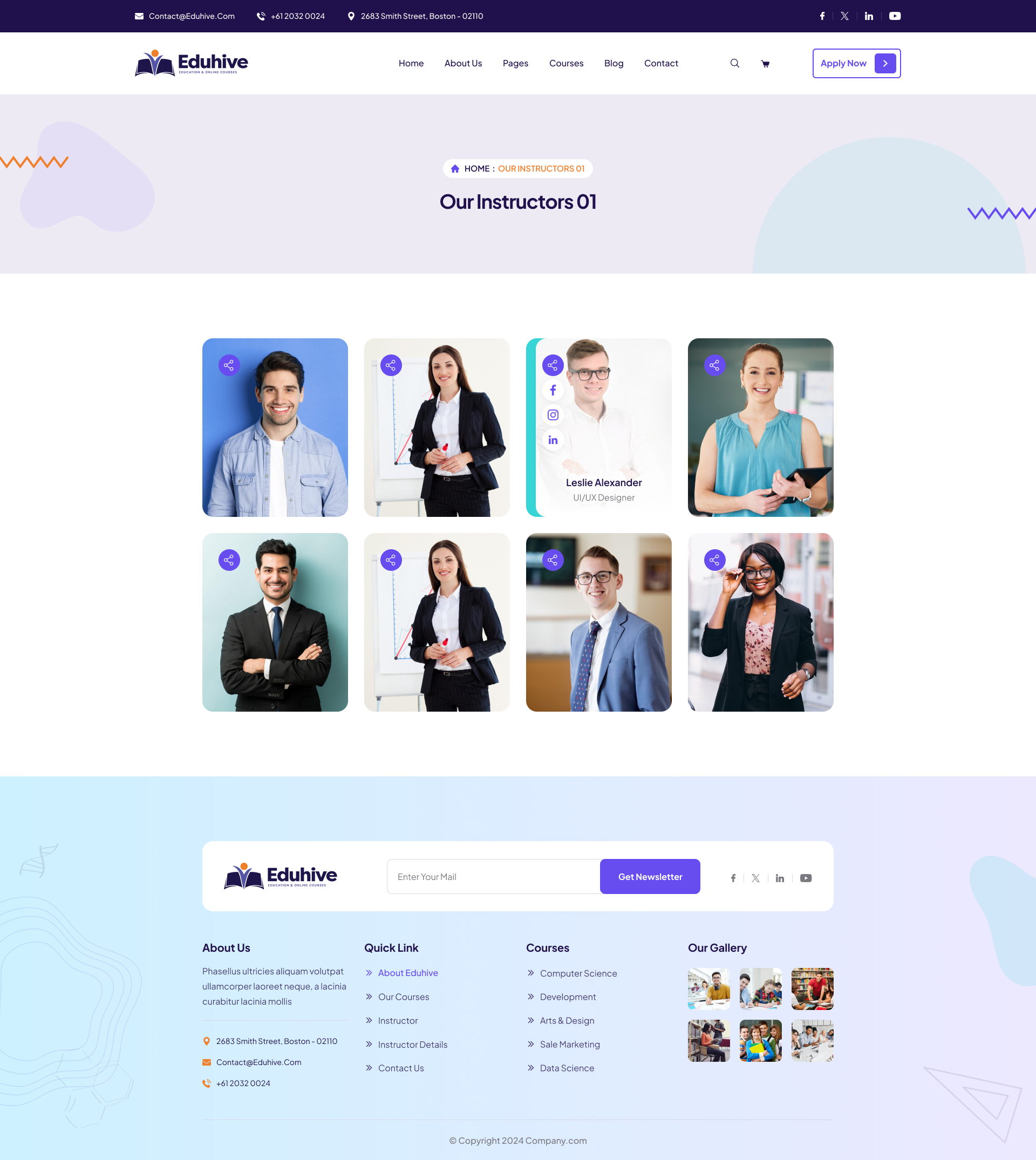 Eduhive - Education & Online Courses Figma Template by Pixydrops ...