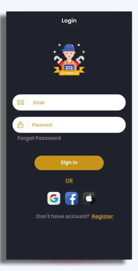 HandyPro - Home Service Booking App UI Kit - react native by k29solutions