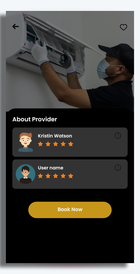 HandyPro - Home Service Booking App UI Kit - react native by k29solutions