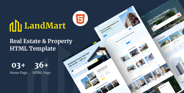 LandMart - Real Estate & Property HTML Template by ThemeLab-Portfolio