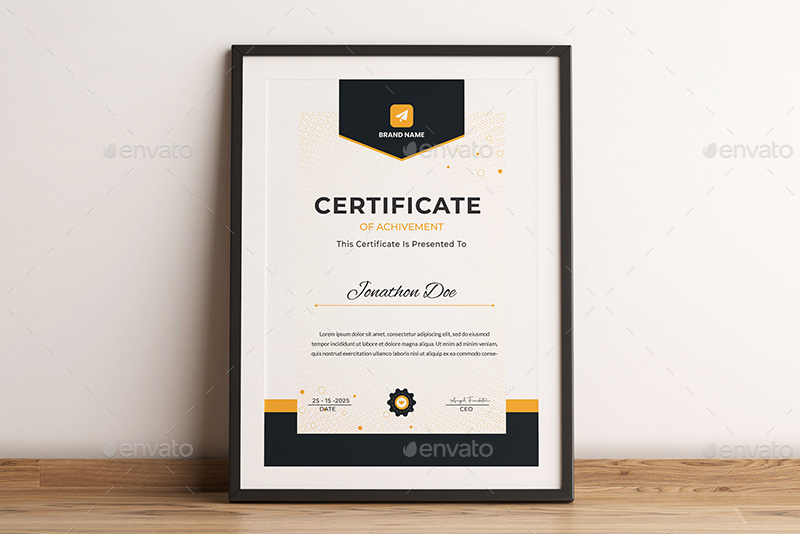 Certificate Template, Print Templates | GraphicRiver