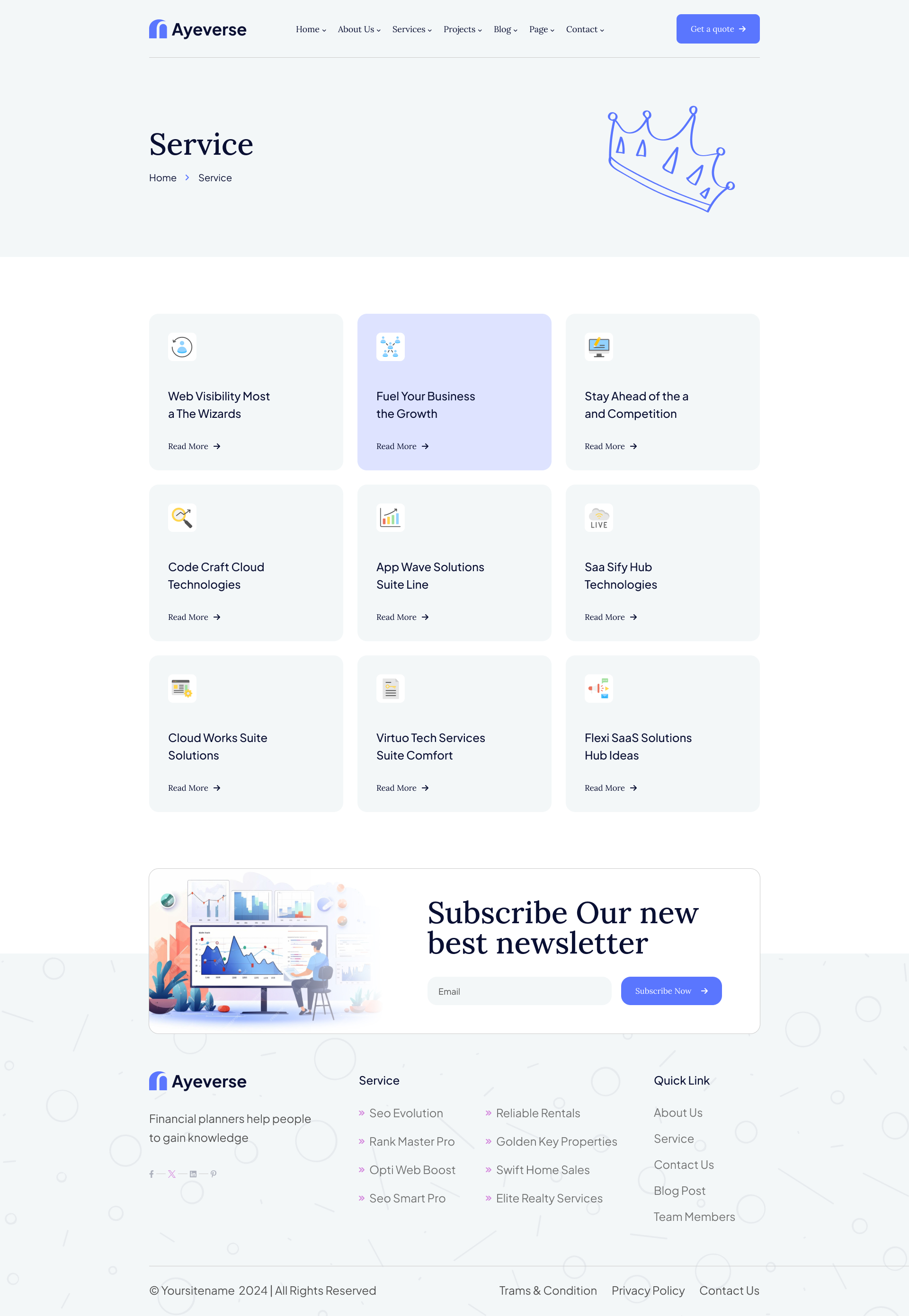 Ayeverse - Multi-Purpose Figma Template by Mugli | ThemeForest