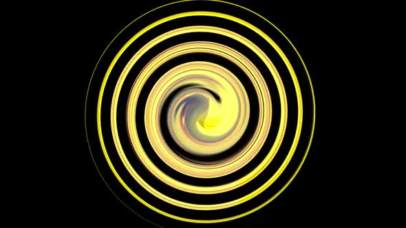 yellow vortex lines background loop, Motion Graphics | VideoHive