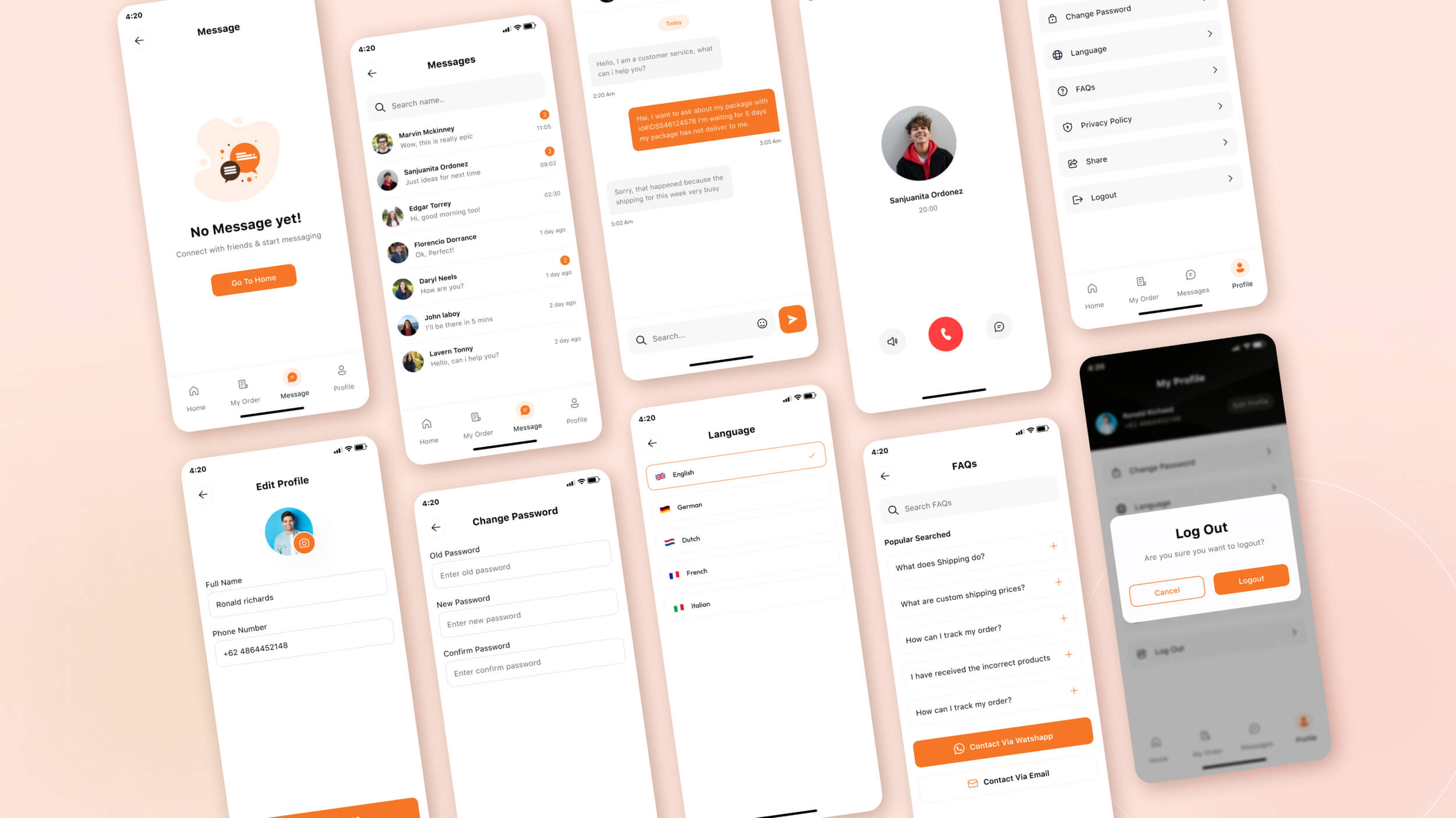 Parcel Tracker Ui Template Online Delivery App In Flutter 3x Android Ios App Rapidroute