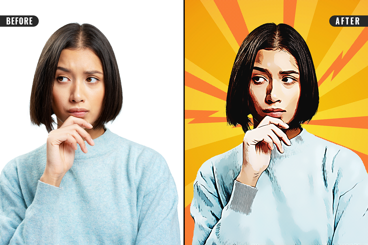 Comic Photo Effect, Add-ons | GraphicRiver