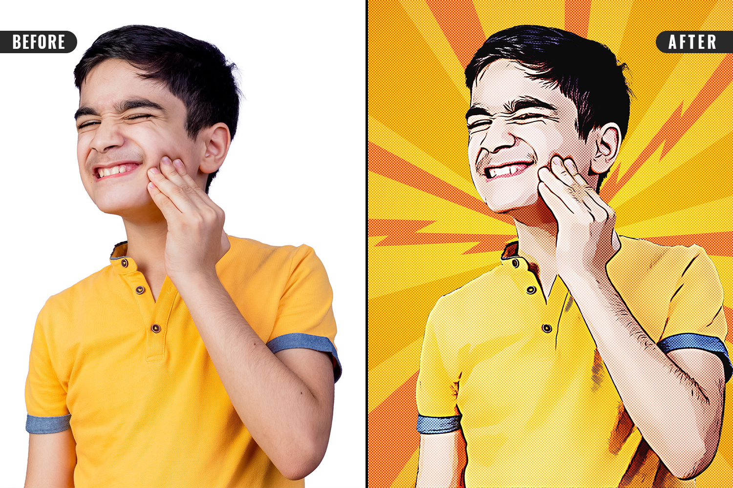 Comic Photo Effect, Add-ons | GraphicRiver