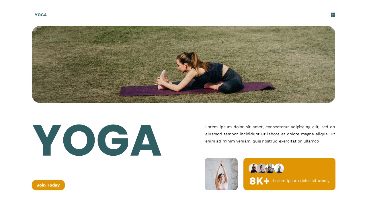 Yoga - Yoga Google Slide Templates, Presentation Templates | GraphicRiver