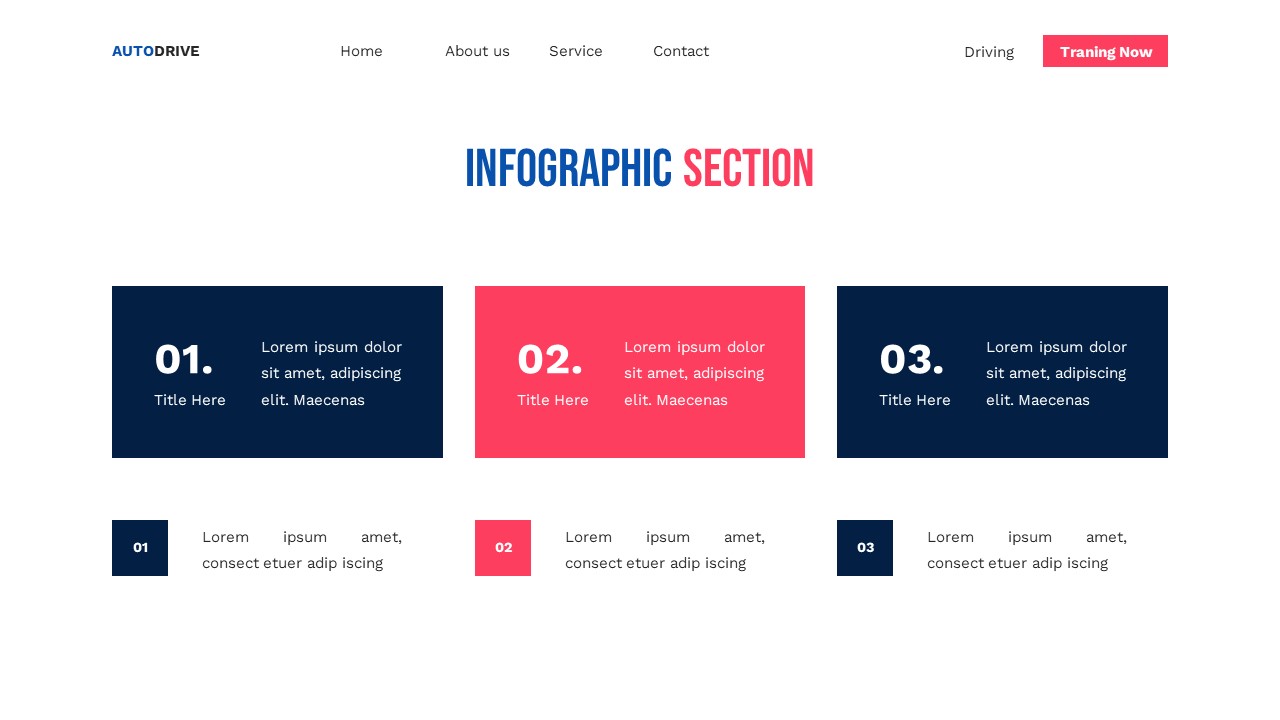 Autodrive - Driving Training Powerpoint Templates, Presentation Templates