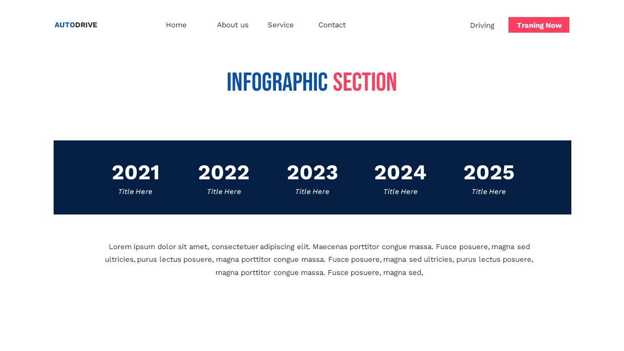 Autodrive - Driving Training Powerpoint Templates, Presentation Templates