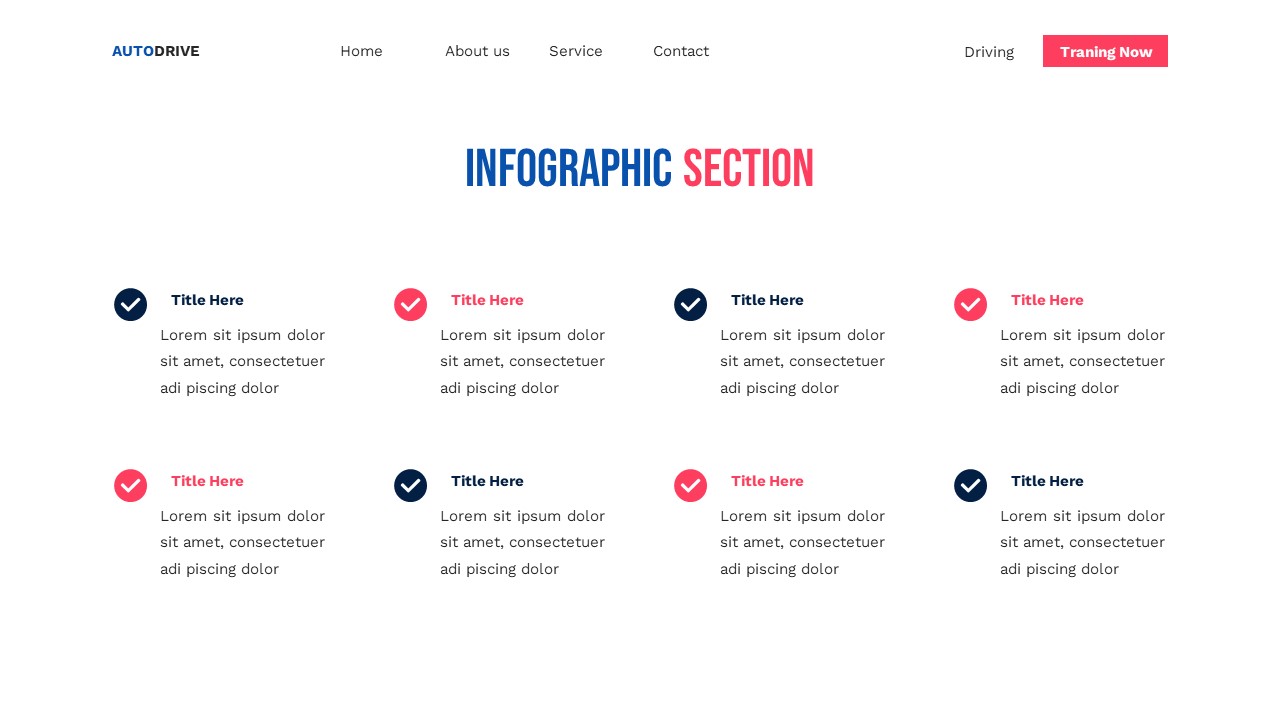Autodrive - Driving Training Powerpoint Templates, Presentation Templates