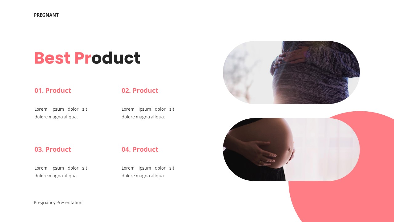 Pregnant - Pregnancy Google Slide Templates, Presentation Templates