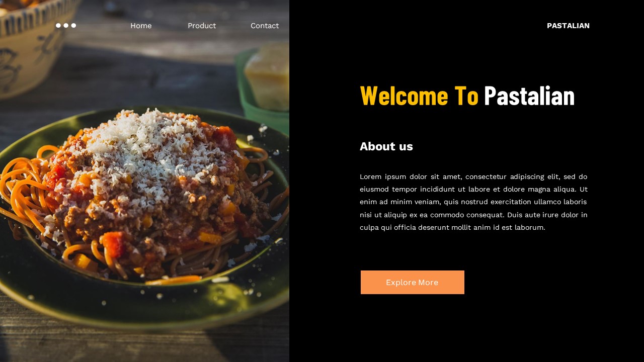 Pastalian - Pasta Powerpoint Templates, Presentation Templates ...