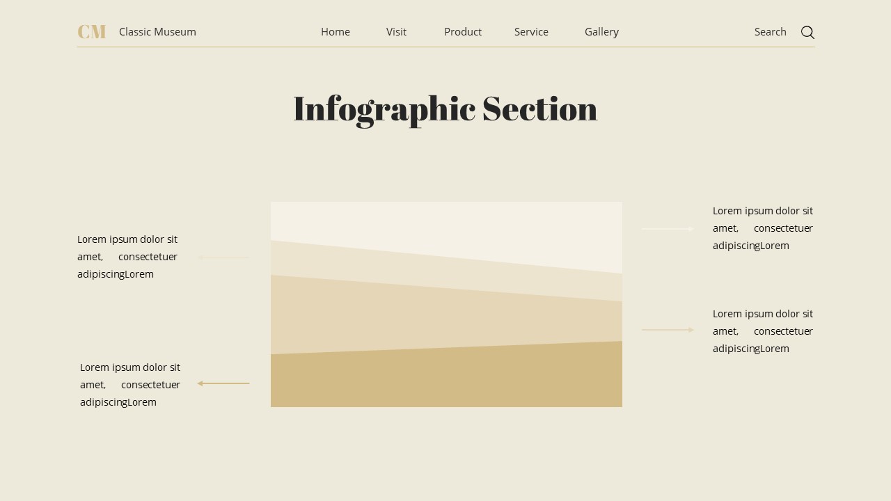 Classic Museum - Museum Google Slide Templates, Presentation Templates