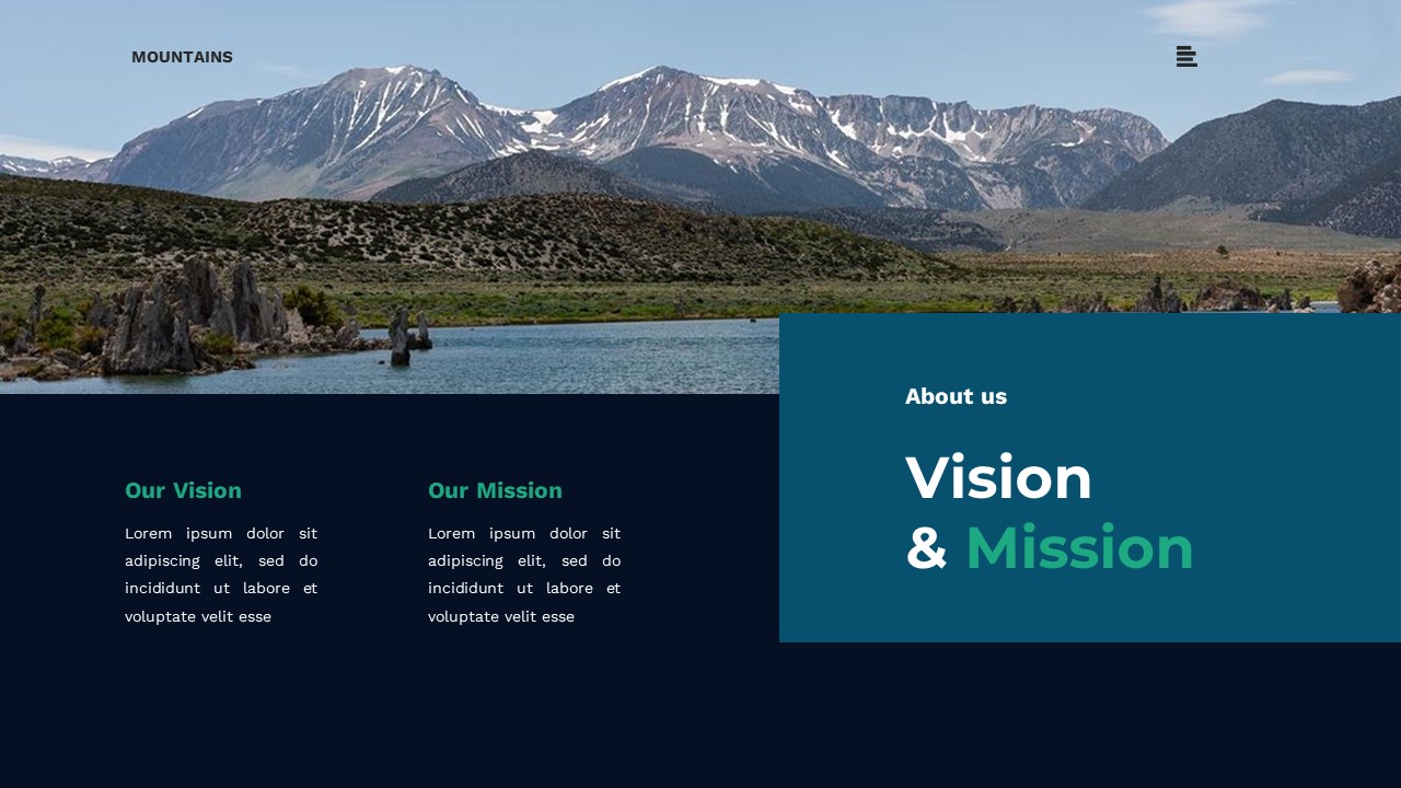 Mountains - Mountain Powerpoint Templates, Presentation Templates ...