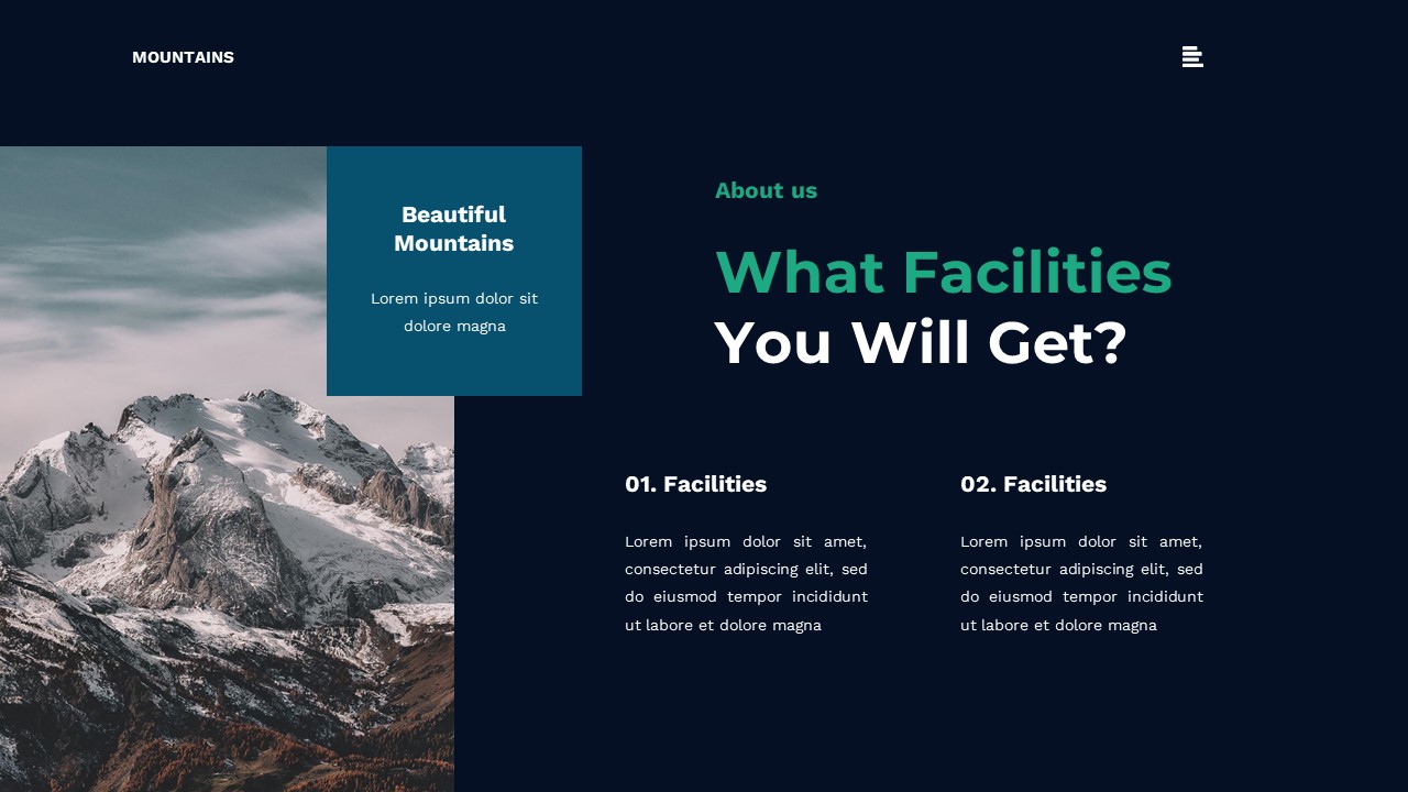 Mountains - Mountain Powerpoint Templates, Presentation Templates ...