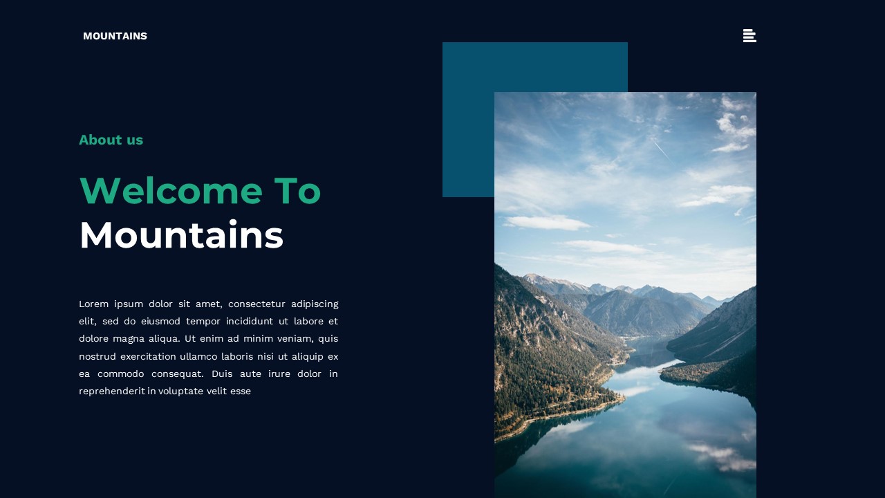 Mountains - Mountain Keynote Templates, Presentation Templates ...