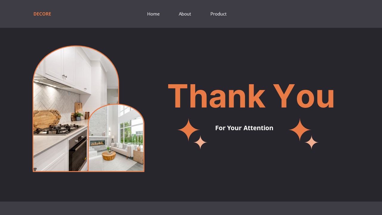 Decore - Interior Design Google Slide Templates, Presentation Templates