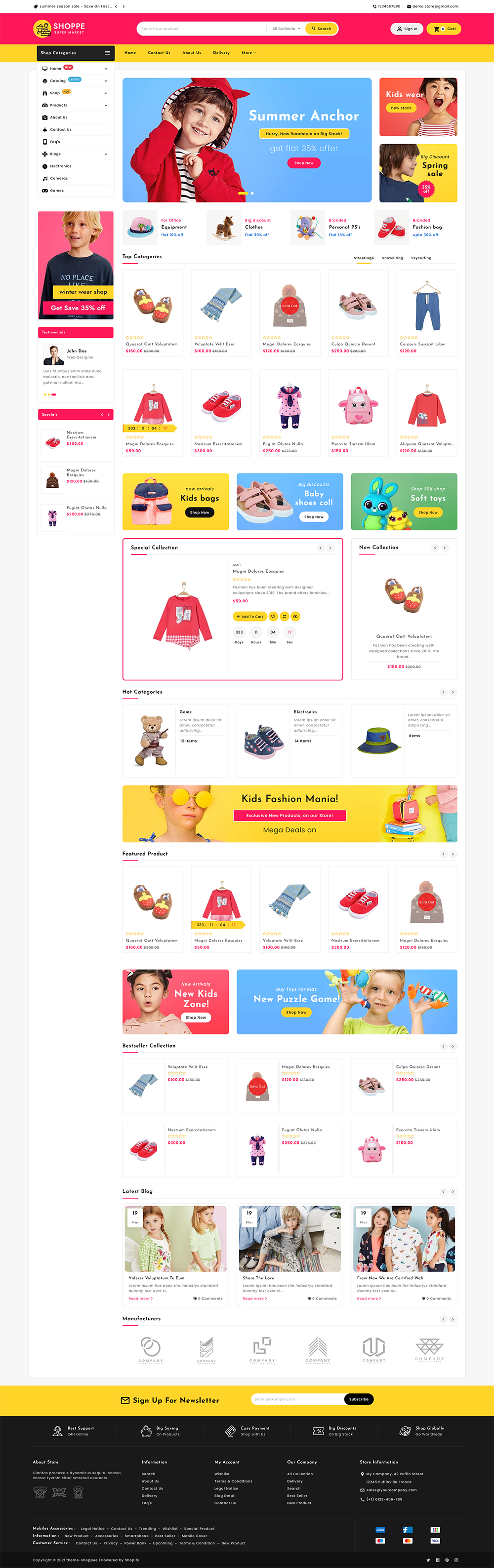 Shoppe - Shopify 2.0 Multi-Purpose Responsive Theme by TemplateTrip