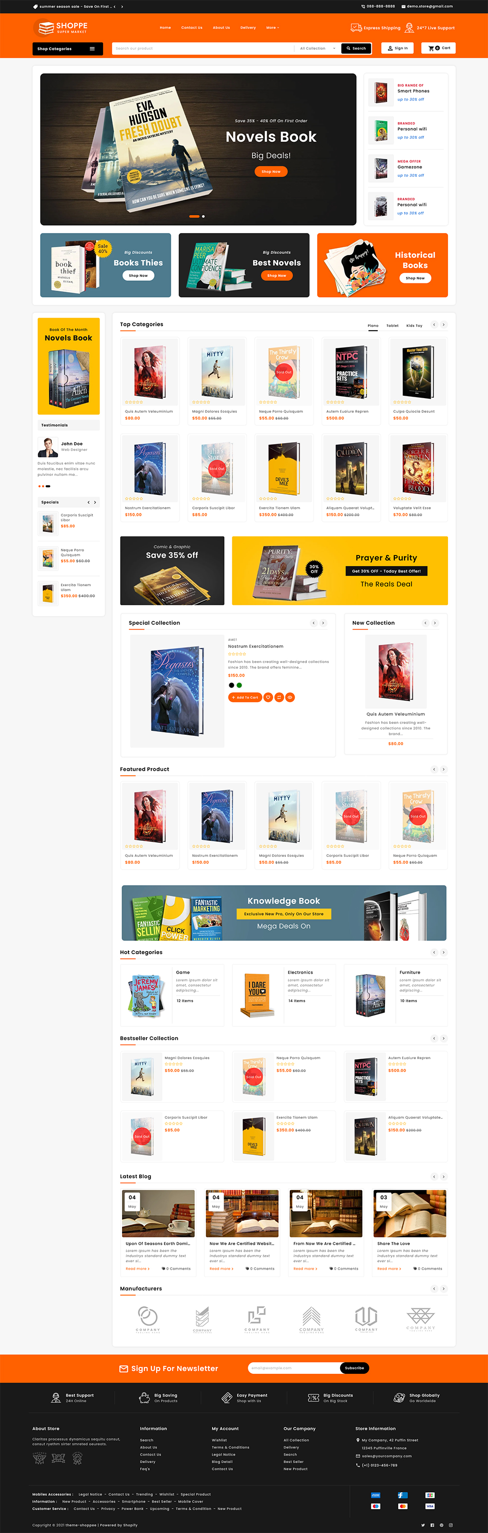 Shoppe - Shopify 2.0 Multi-Purpose Responsive Theme by TemplateTrip