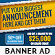 Big Event Banner Ads PSD Template, Web Elements | GraphicRiver